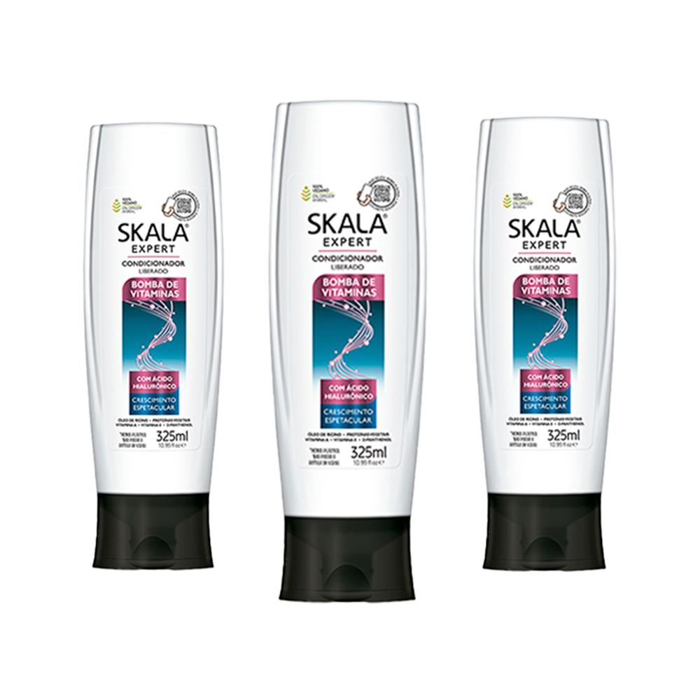 Acondicionador Bomba de Vitaminas 325ml Skala 3 und - Real Plaza