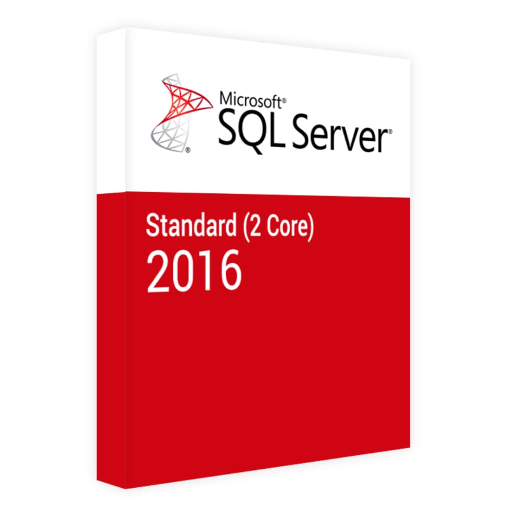 Microsoft SQL Server 2016 Standard - Licencia Abierta, 2 Núcleos, Vers - Real Plaza