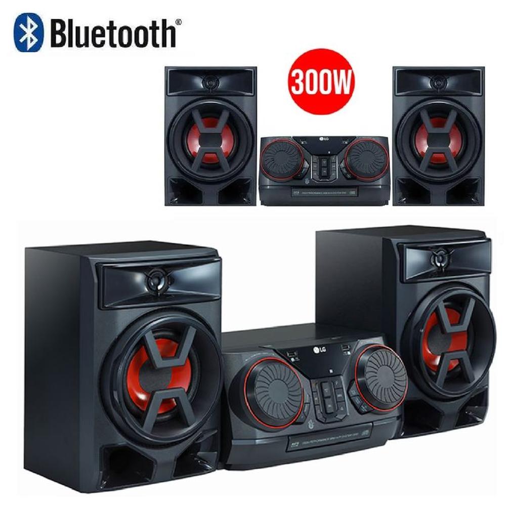 Minicomponente LG XBOOM CK43 300W Bluetooth Radio FM - Real Plaza