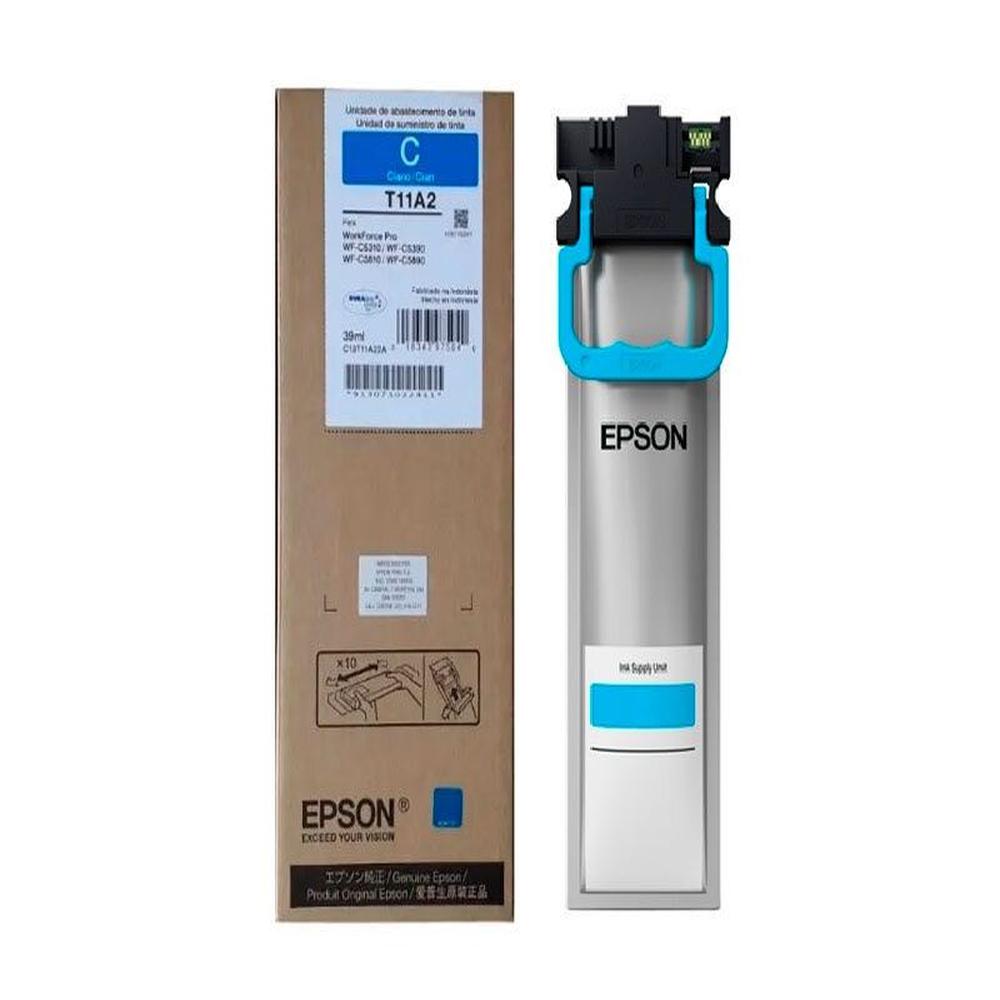 TINTA EPSON T11A220-AL CYAN PWF C5810 - Real Plaza