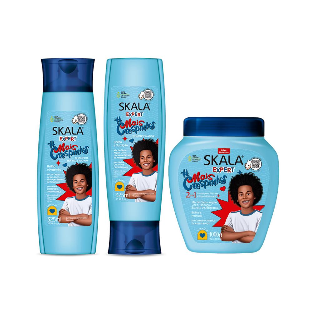 Pack Mais Crespinhos Kids - Skala Expert - Real Plaza