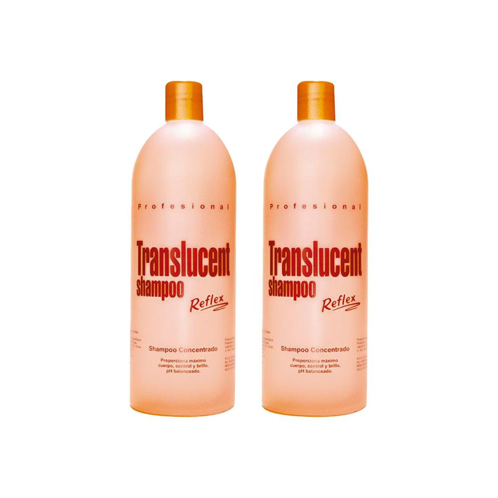 Shampoo Reflex translucent x 500ml 2 Unid - Real Plaza