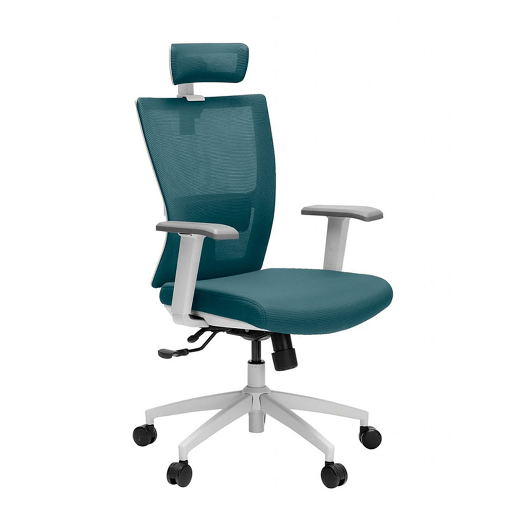 Silla Ergonómica Reclinable Slider Light Brazo 2D. Gris Ofideas - Real ...