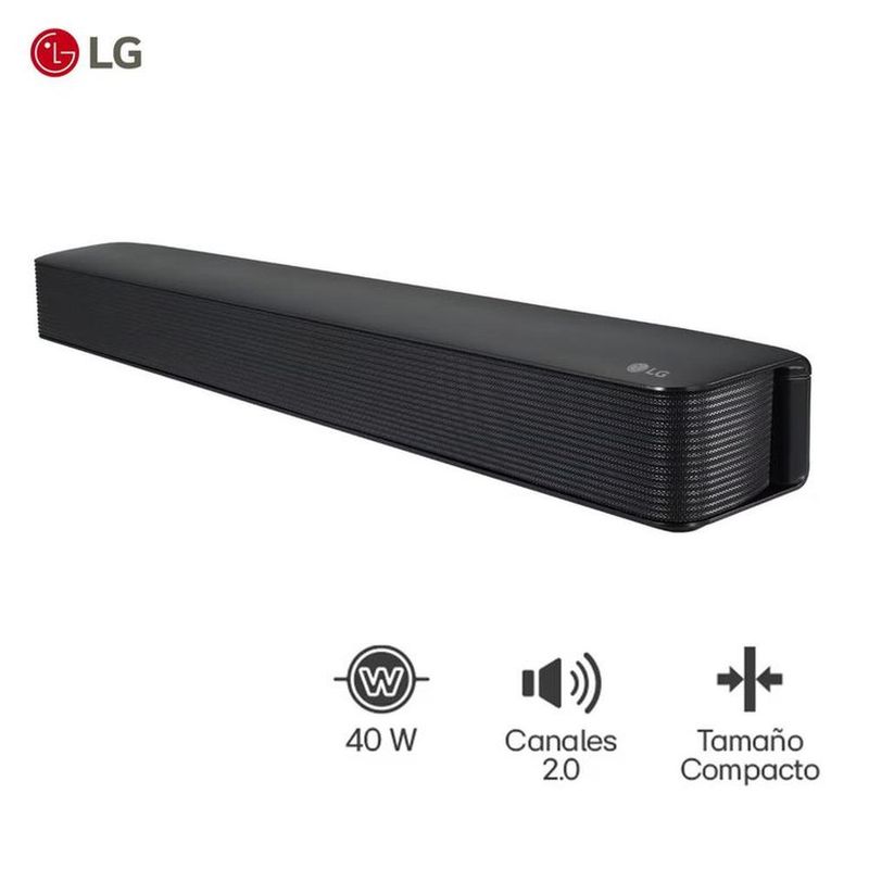 Soundbar LG SK1 2.0 Canales Bluetooth Stand-by - Real Plaza