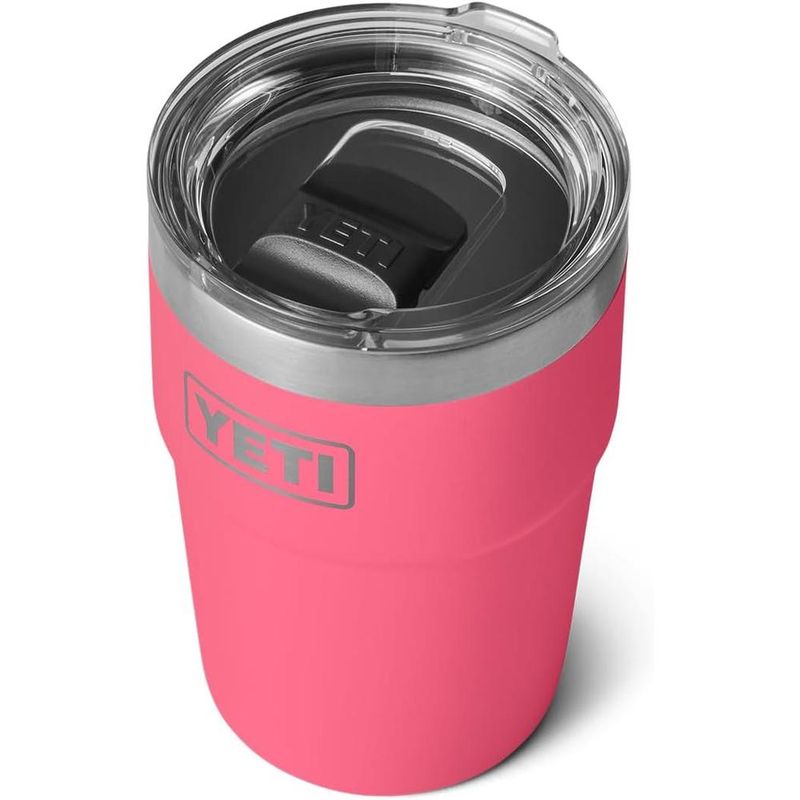YETI Rambler Vaso de 16 oz de acero inoxidable con tapa MagSlider color ...