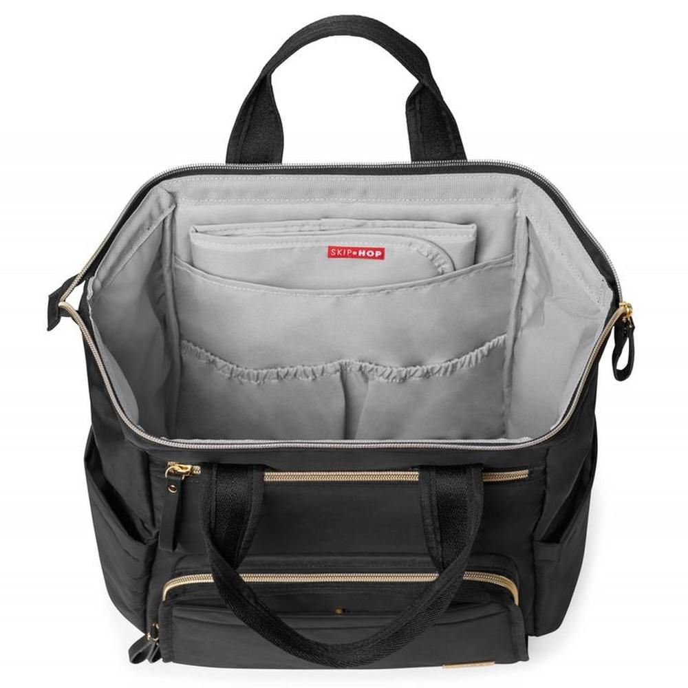 BOLSO PAÑALERO MAINFRAME BLACK - Real Plaza