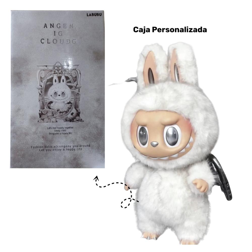 Peluche Grande Labubu con Alas Caja Personalizada - Real Plaza