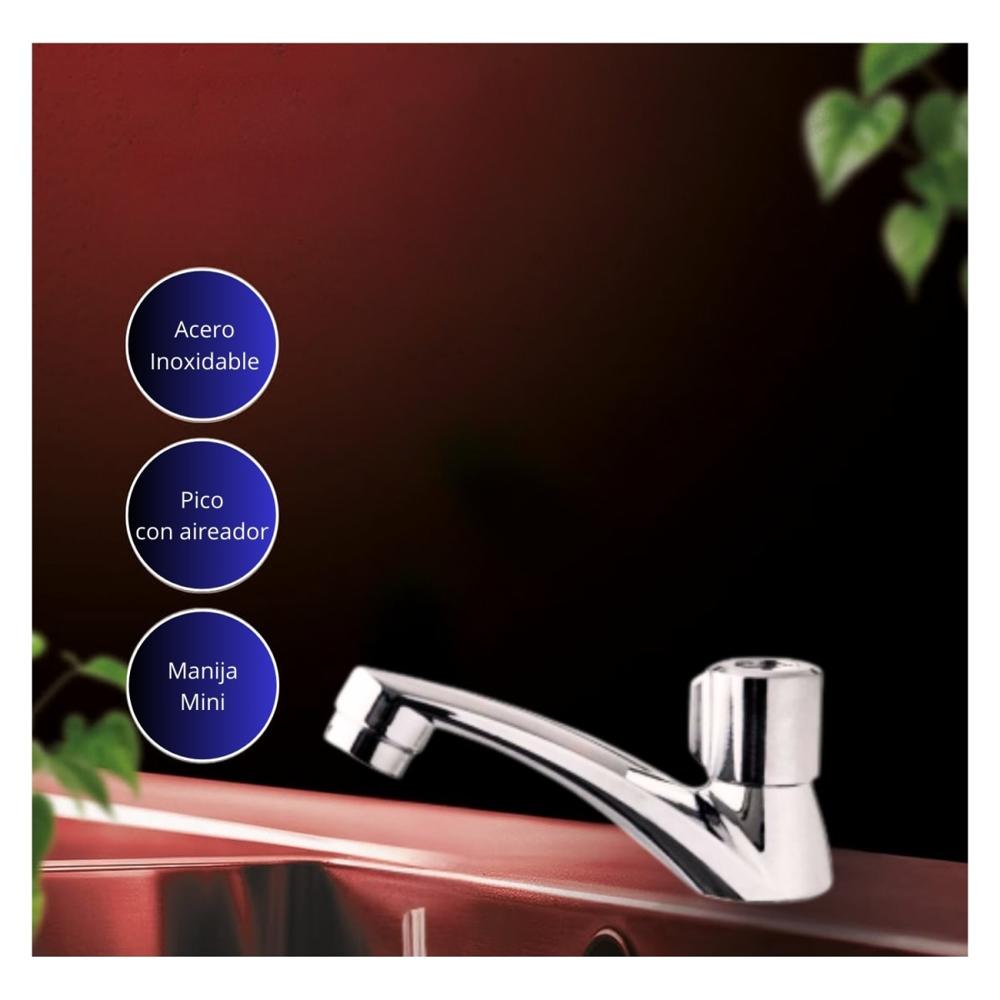 Llave Grifo caño para lavatorio C&A 126280 - Real Plaza