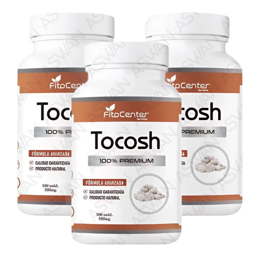 Pack de 3 Tocosh Formula Avanzada 100 unidades 500mg - Real Plaza