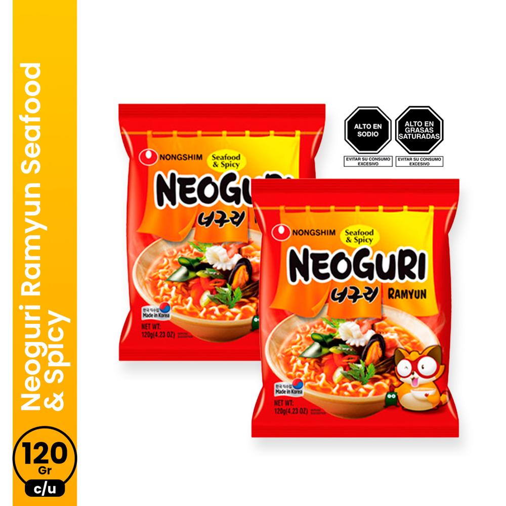 Neoguri Ramyun Seafood & Spicy 120gr - Real Plaza