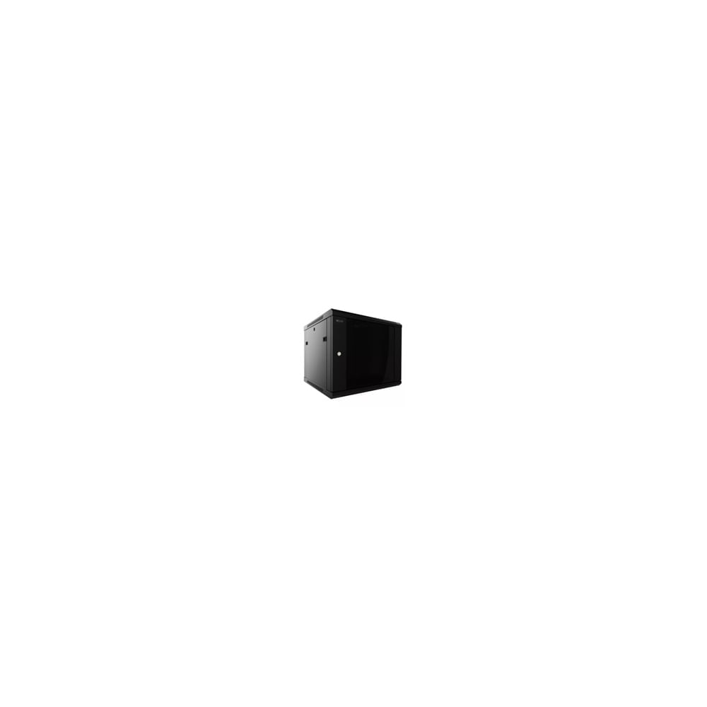 Enclosure de pared Nexxt Solutions, acero SPCC y vidrio templado, negro ...