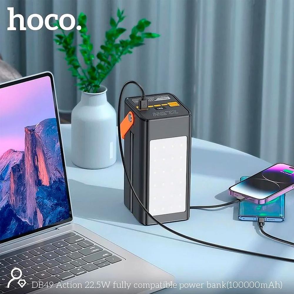 Power Bank Hoco Db49 22.5w Carga Rapida 100.000 Mah - Real Plaza