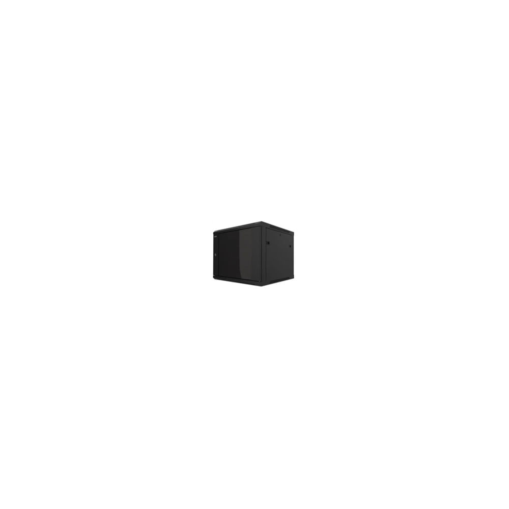 Enclosure de pared Nexxt Solutions, acero SPCC y vidrio templado, negro ...