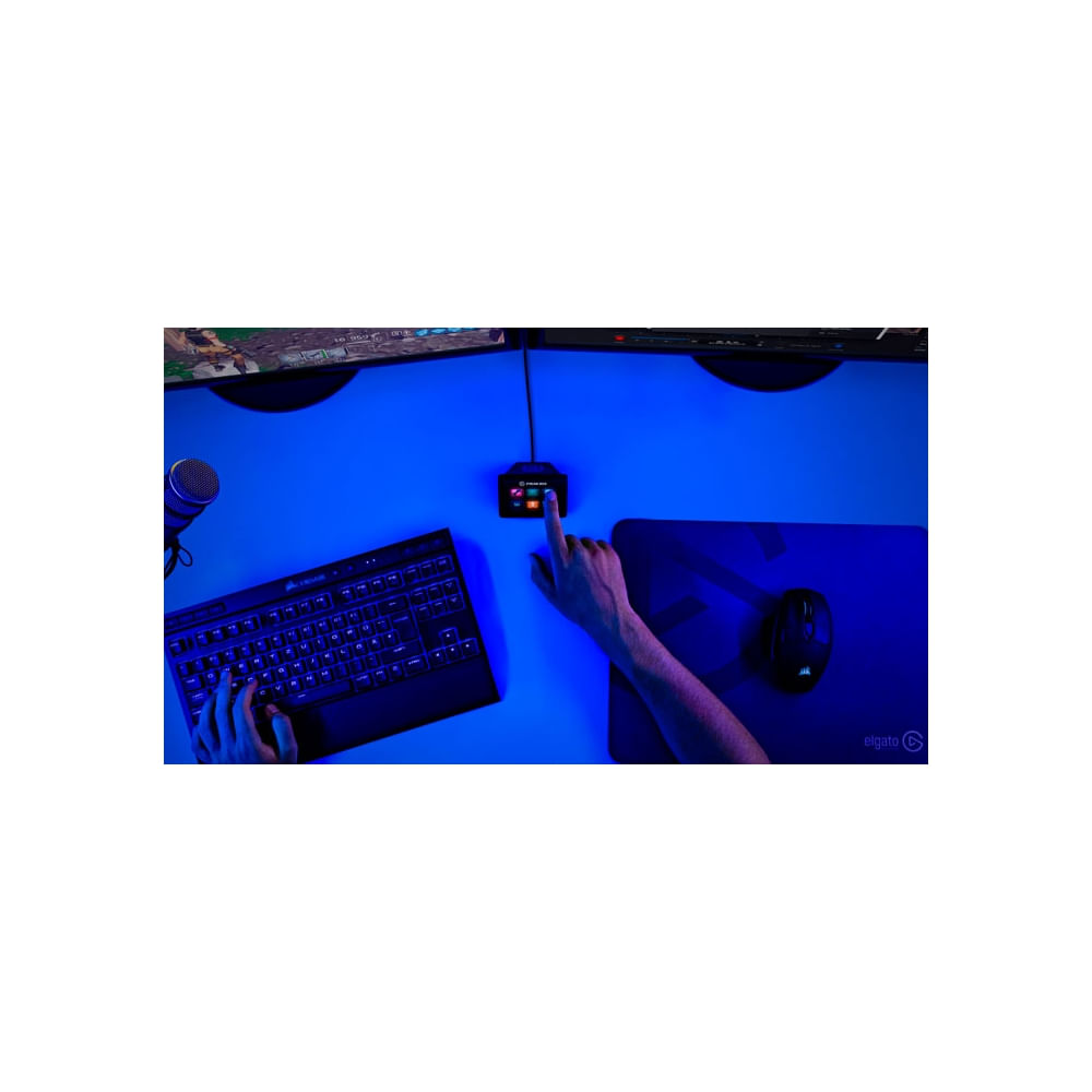 Controlador Stream Deck Mini Elgato con 6 Teclas LCD Personalizables para Streaming y Creación ...