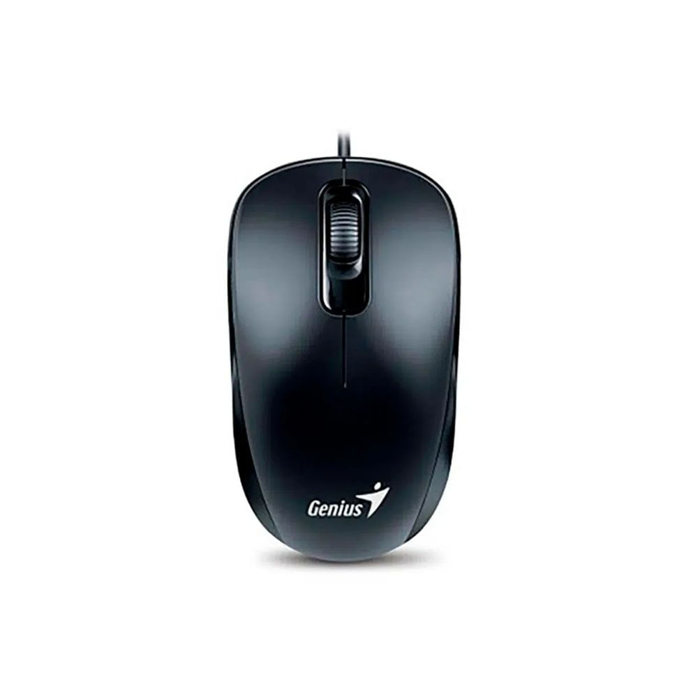 Mouse Genius DX-110 Alámbrico Negro - Real Plaza