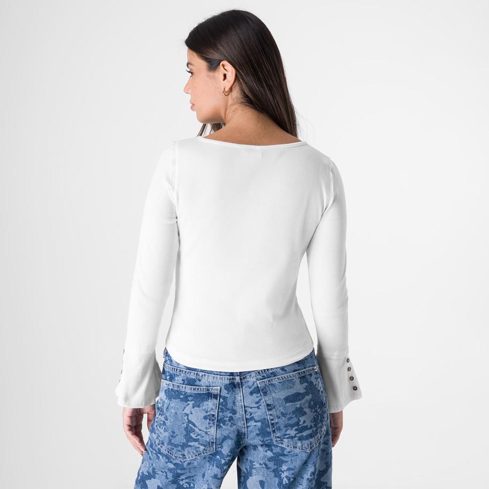 Polo Rib Lycrado Squeeze Mujer Clarize - Real Plaza