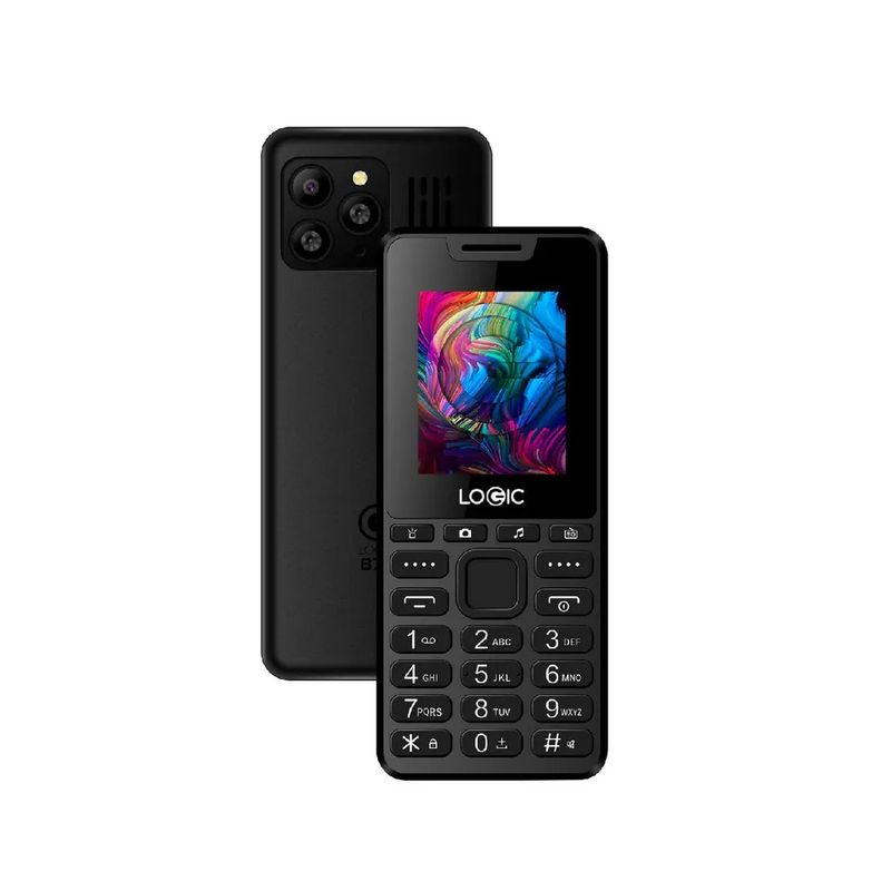 Celular Logic B7L 4G Negro Dual SIM - Rendimiento Rápido y Diseño Moderno para Todos los Usos ...
