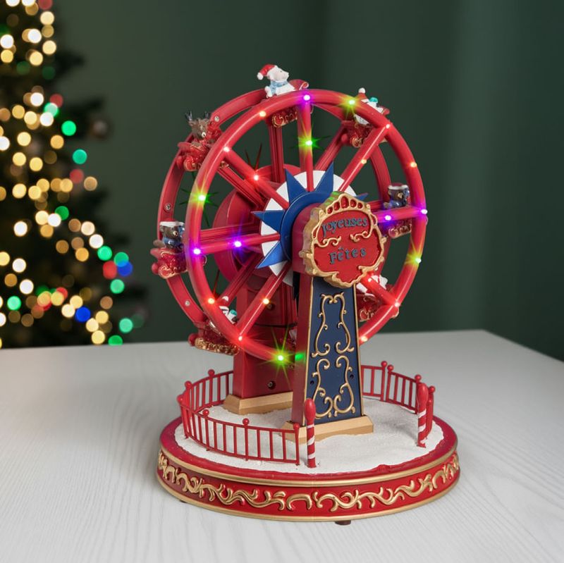 Rueda Musical Luminosa con Movimiento 24 LEDS - Real Plaza