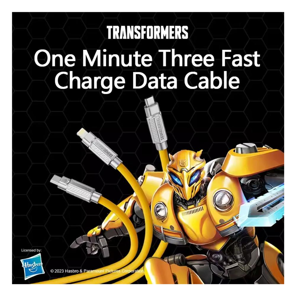 Combo Transformers TF-K05 20W + Cable TF-A03 Amarillo Carga rápida ...