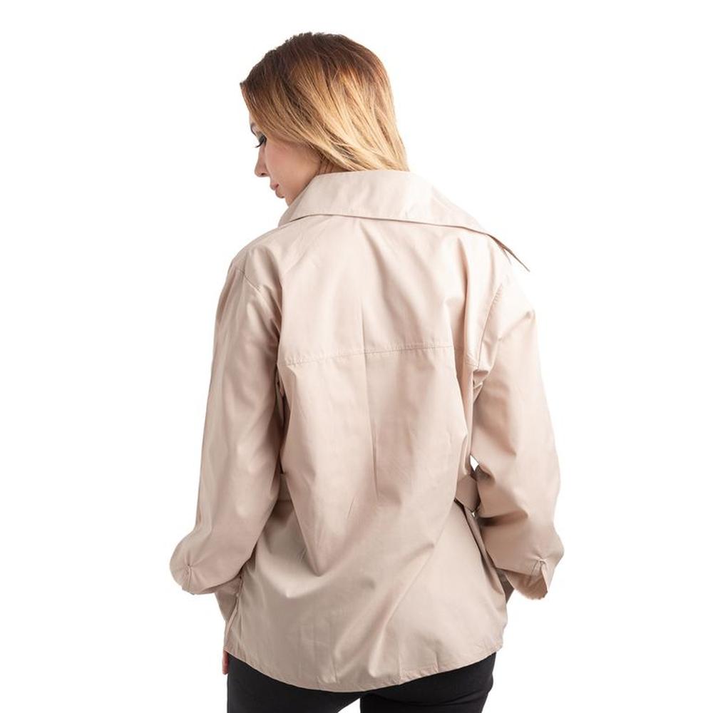 Blusa Nella - Nébula - Beige - Real Plaza