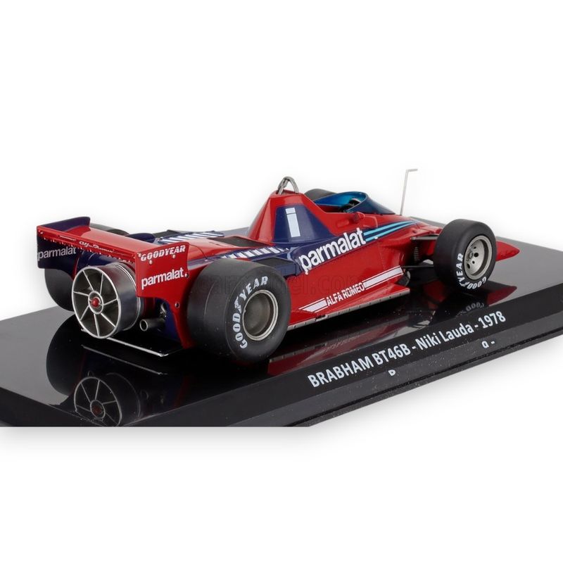 F1 ALFA ROMEO BRABHAM BT46B #1 (1978) - NIKI LAUDA 1/24 - Real Plaza