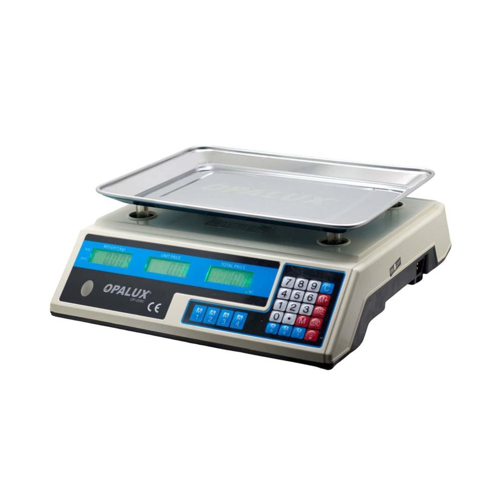 Balanza Digital 40 kg con Doble Pantalla OP-209CT OPALUX - Real Plaza