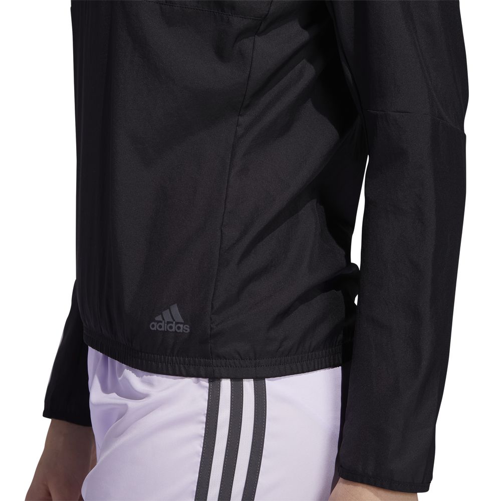Casaca Adidas Mujer Ed9320 Run It Jacket W Negro - Real Plaza