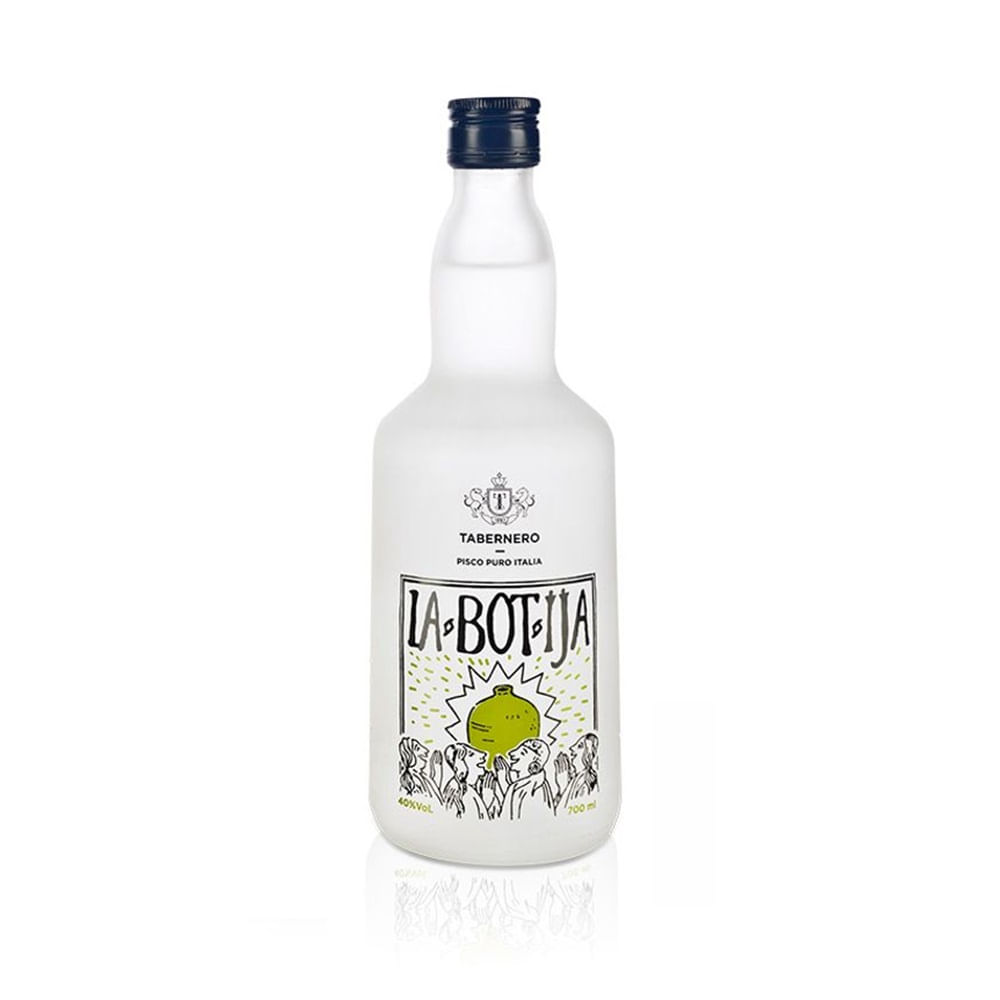 Pisco TABERNERO La Botija Italia Botella 700ml - Real Plaza