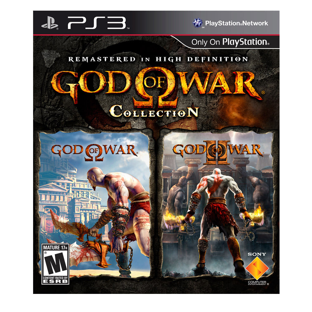 Combo Consola PlayStation 3 + God Of War Collection - Real Plaza