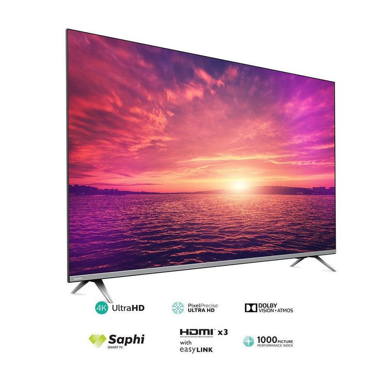 Televisor LED PHILIPS 4K UHD Smart TV 58" 58PUD6654 - Real Plaza