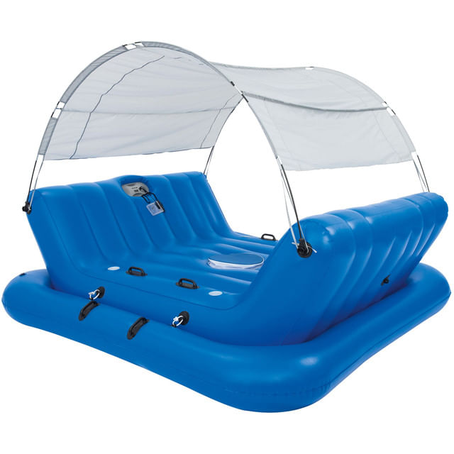 Isla inflable Rock con Cooler y techo Bestway - Real Plaza