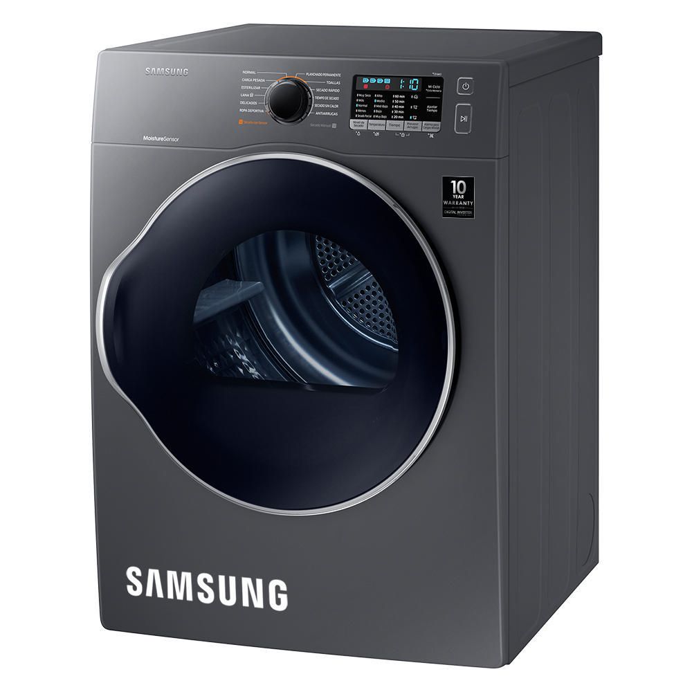 Secadora DV90K6800EX/PE 9Kg Inox - Real Plaza