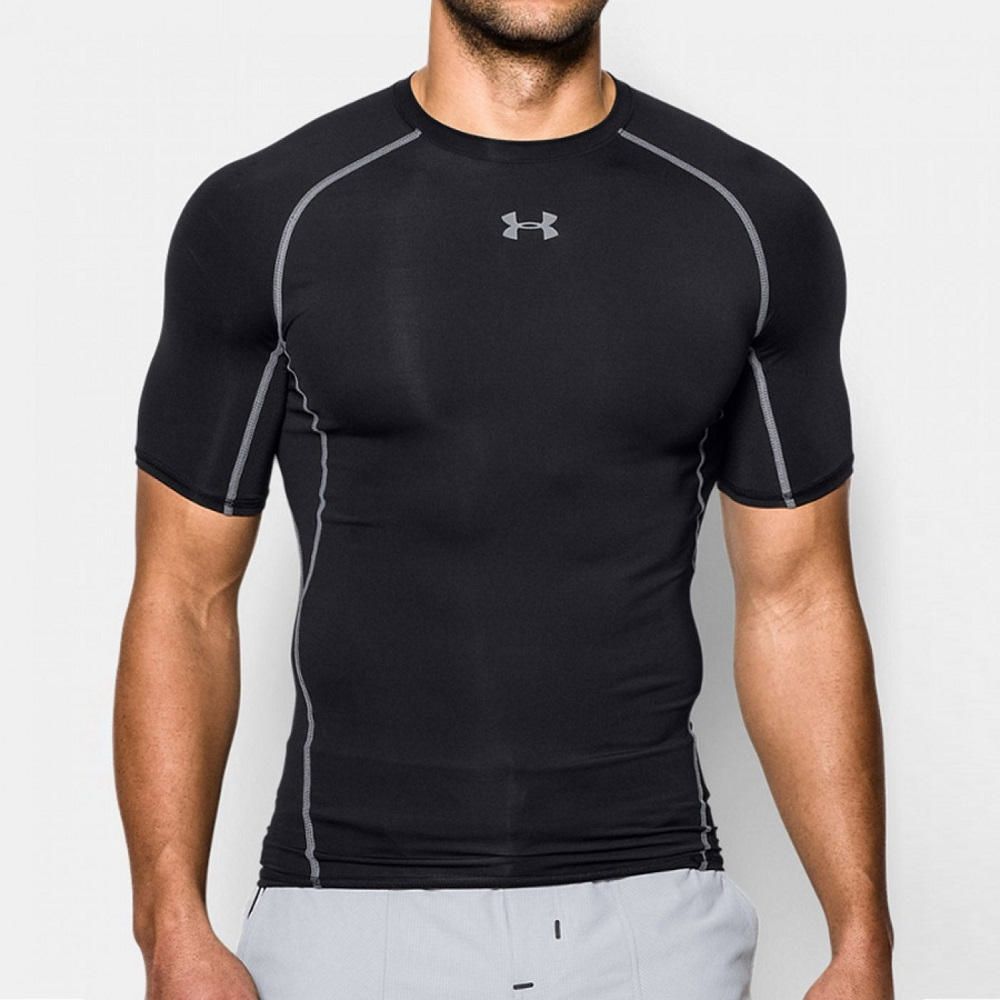 Polo Compression It G SS Negro - Real Plaza